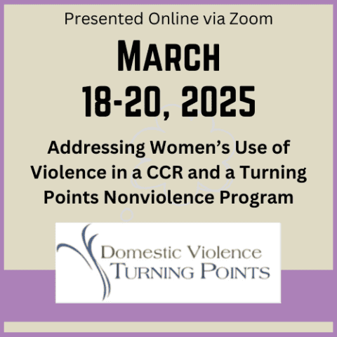 Addressing Women’s Use of Violence in a Women's Nonviolence Program and ...